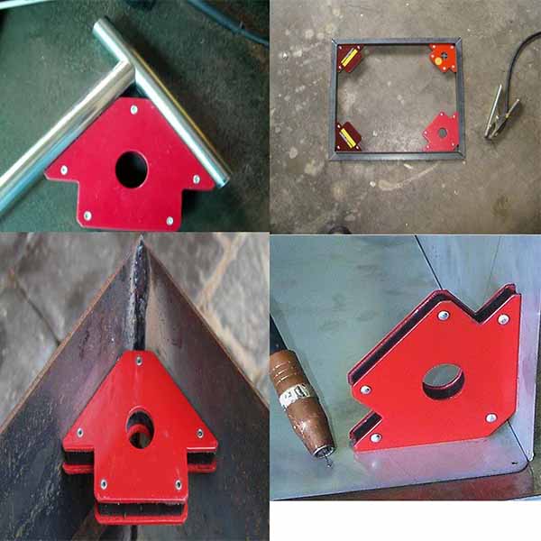 Magnete per saldatura : Angolo di saldatura magnetico : 4 pezzi ...
