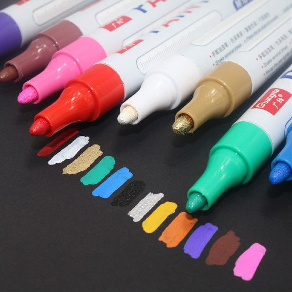 Pennarello permanente | 12 colori in un set – Sedona Shop